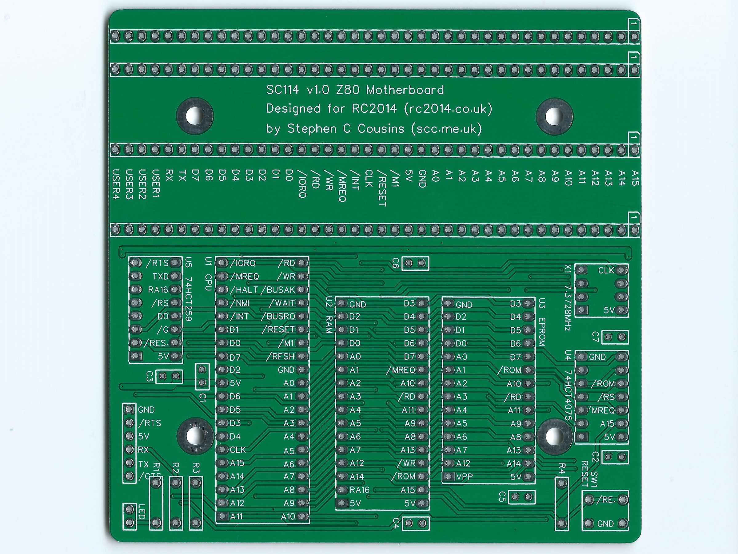 SC114 – Z80 Motherboard | Small Computer Central