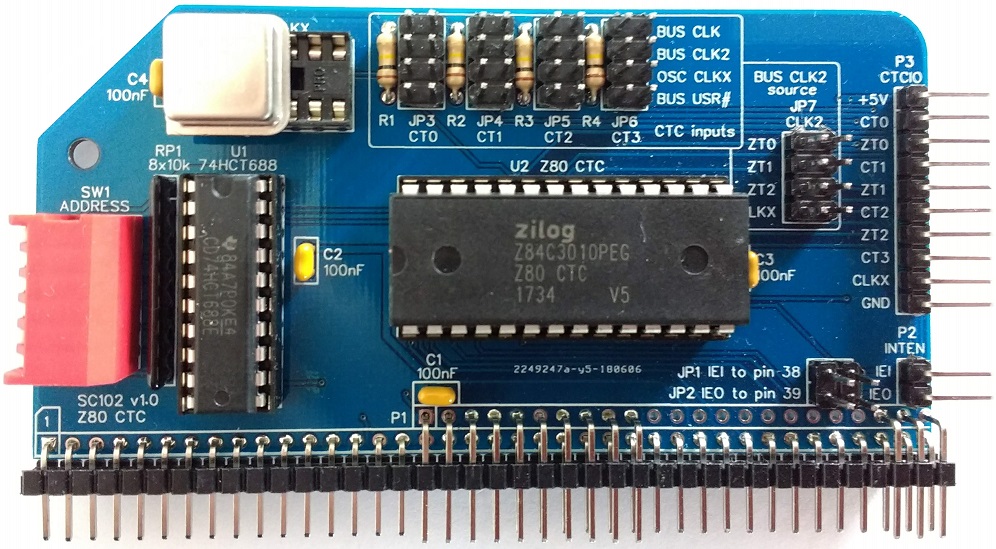 SC102 Z80 CTC Kit | Small Computer Central
