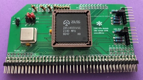 Karl’s Z180 CPU Module | Small Computer Central