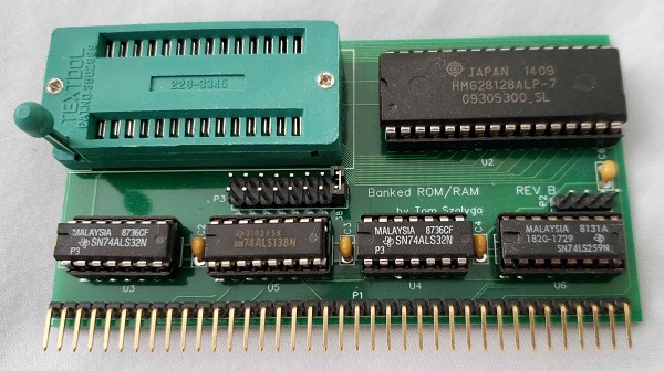 Tom’s Banked ROM/RAM Module | Small Computer Central