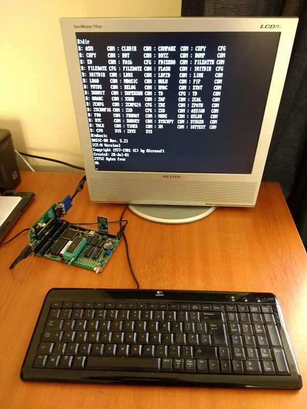 Marco's VGA Serial Terminal Module | Small Computer Central