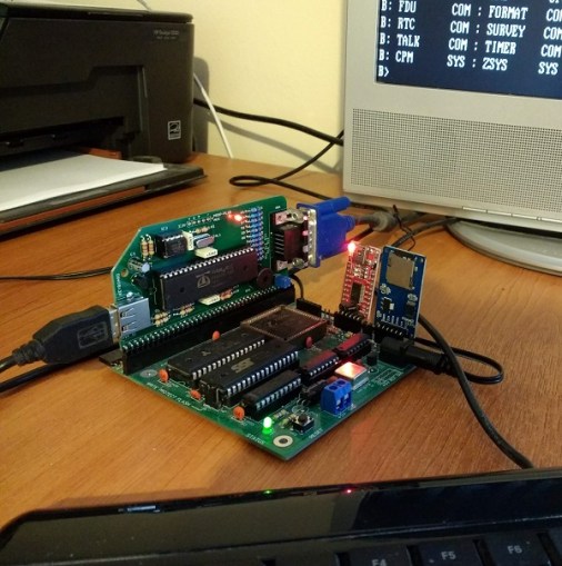 Marco's VGA Serial Terminal Module | Small Computer Central