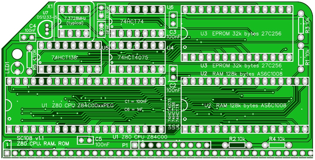SC108 – Z80 Processor (RC2014) | Small Computer Central