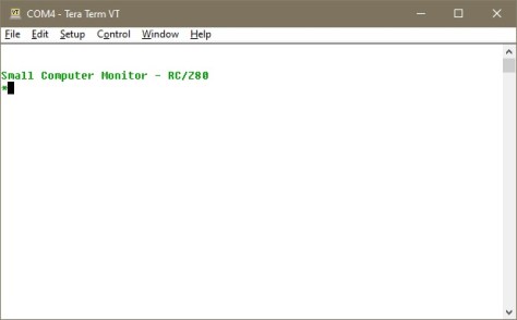 Installing CP/M 2.2 with SCM | Small Computer Central