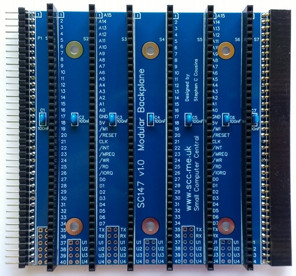 SC147 – Modular Backplane (RC2014) | Small Computer Central