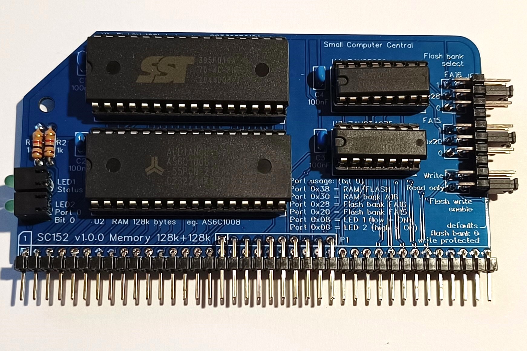 SC152 – Memory Module (RC2014) | Small Computer Central