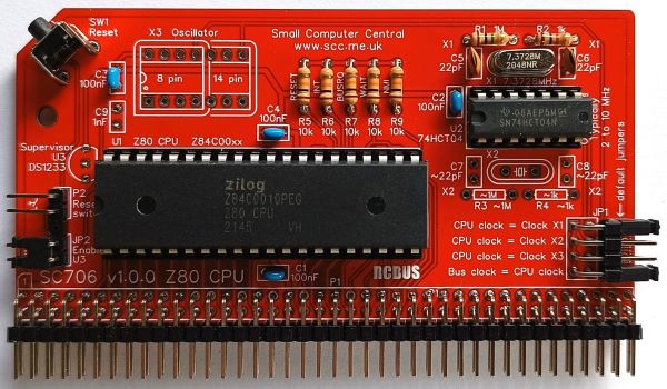 SC706 – RCBus Z80 CPU Module | Small Computer Central