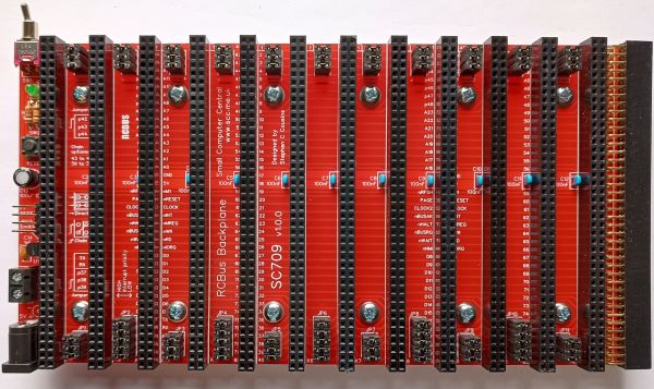 SC709 – RCBus Backplane | Small Computer Central