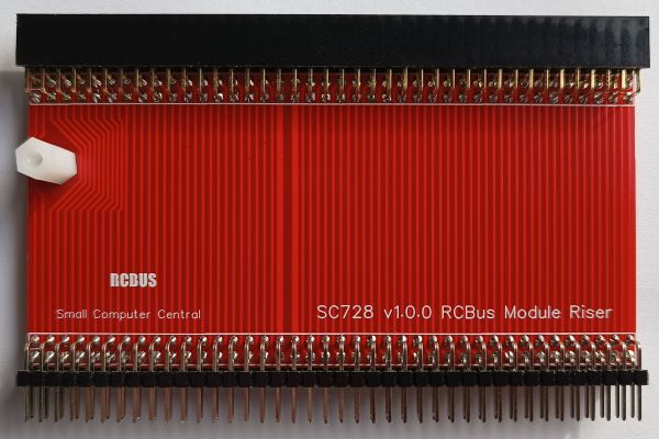 SC728 – RCBus Module Riser | Small Computer Central