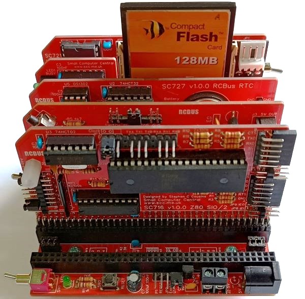 SC729 – RCBus Compact Flash Module | Small Computer Central