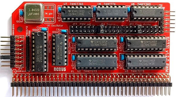 SC731 – RCBus Dual PWM Module | Small Computer Central