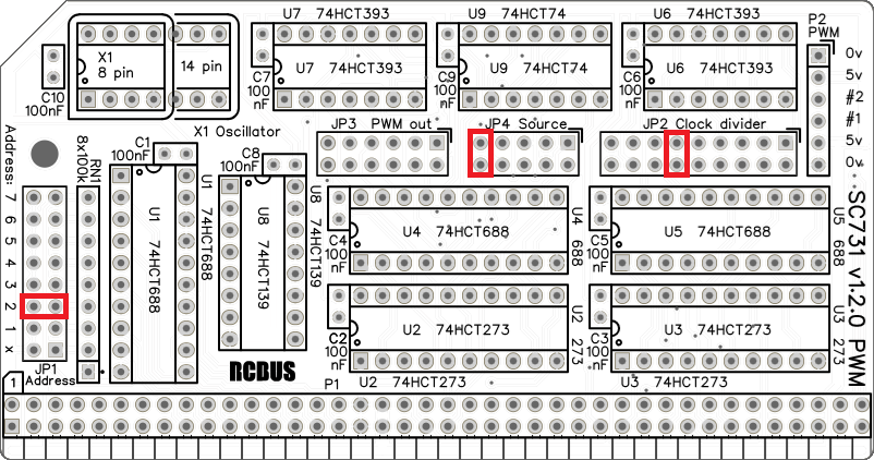 SC731 – RCBus Dual PWM Module | Small Computer Central